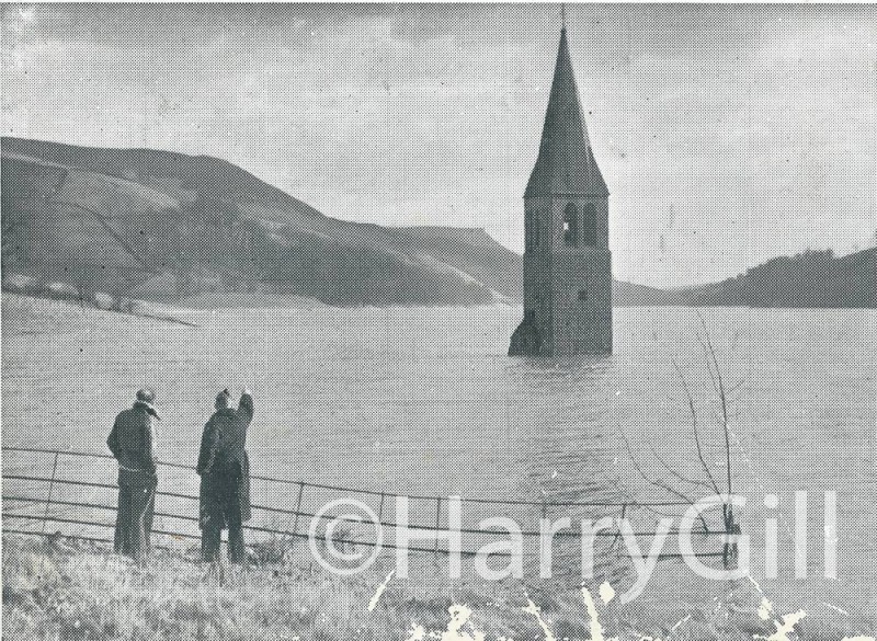 Lost Villages, Derwent Village, Ashopton Village, Derbyshire, Photographer