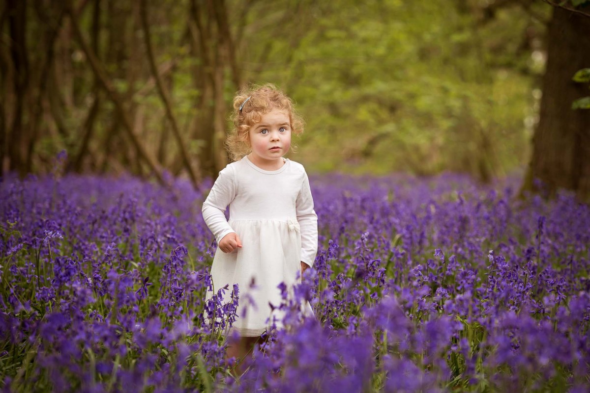 Bluebell Photo Shoot, Northampton Photographer, Bluebells,